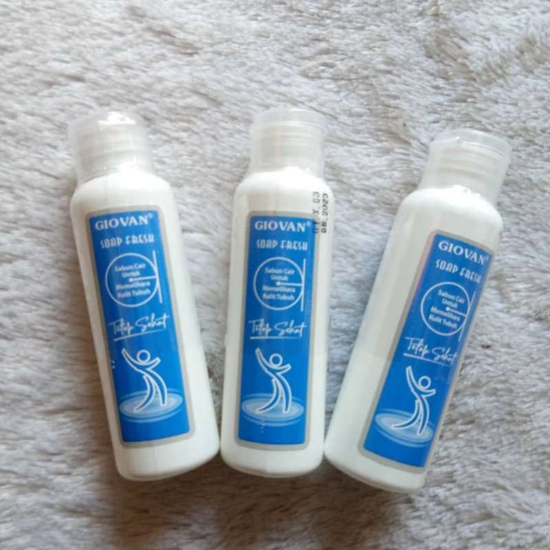 Jual Sabun Cair Giovan Soap Fresh Antiseptic 90ml di Seller Toko Susu ...