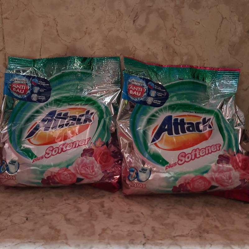 Jual Attack Plus Softener 900Gr 2×450gr - Multicolor di Seller Toko ...