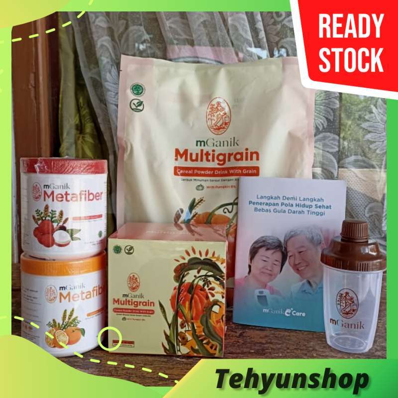 Promo ORIGINAL Mganik Metafiber dan Mganik Multigrain Obat Diabetes ...