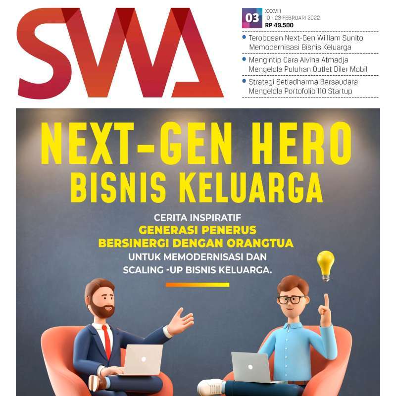 Promo majalah swa edisi 03/2022 next gen hero Diskon 10% di Seller Swa Media Group - Petojo ...