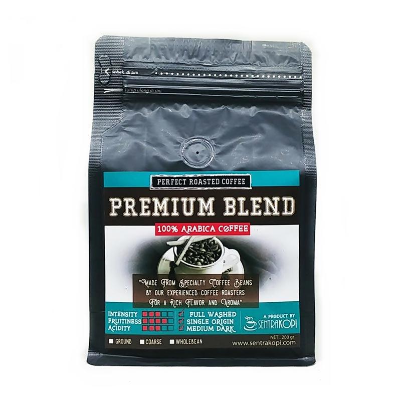 Promo Sentra Kopi Premium Blend Arabica Ground Kopi Bubuk [200 g ...