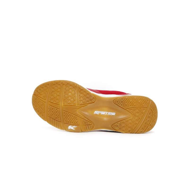 Jual Spotec Sepatu Bulutangkis Badminton Splash Merah - Putih - 44 Di ...