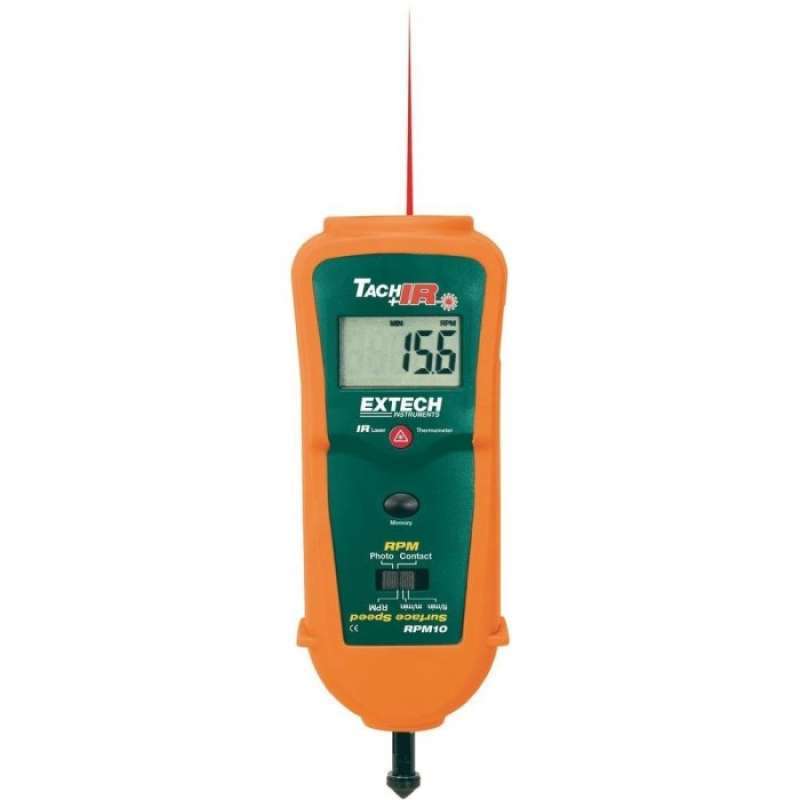 Jual EXTECH RPM10. COMBINATION LASER TACHOMETER And IR THERMOMETER di ...