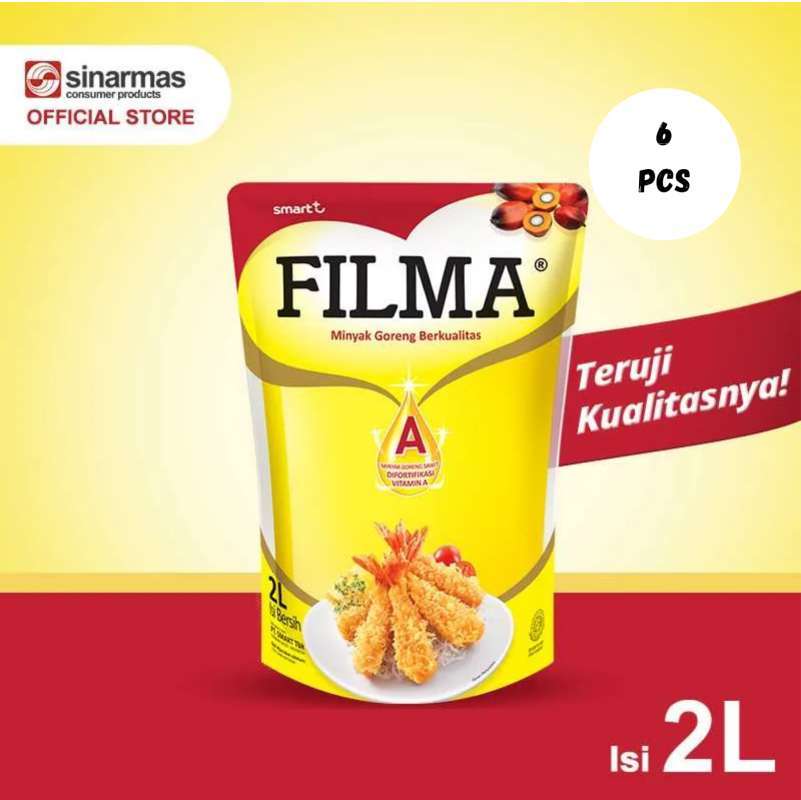 Jual Filma 2l Minyak Goreng Pouch (2000ml X 6pcs) Di Seller Solusi ...