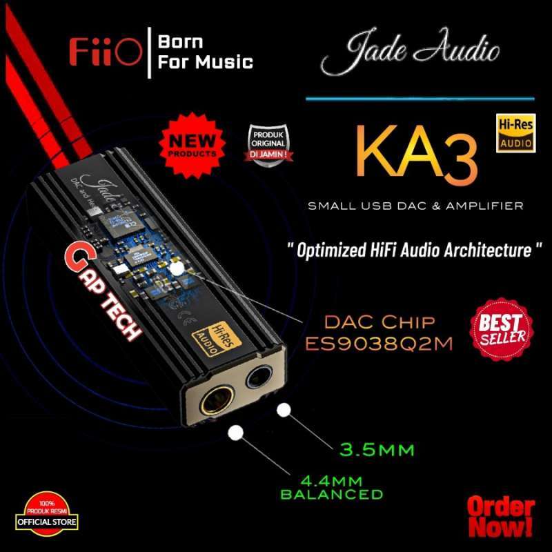 Jual Fiio Ka3 / Ka 3 Portable Hi-res USB Dac Amplifier Original Di ...