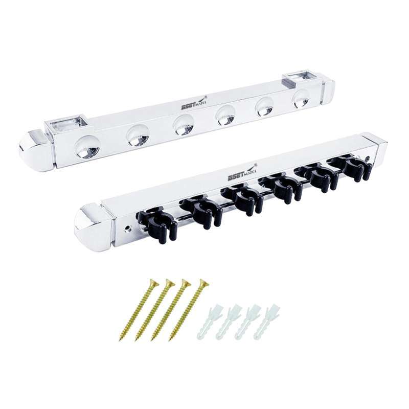 Jual Portable Wall Mount Fishing Rod Rack Pole Stand for Garage DIY ...