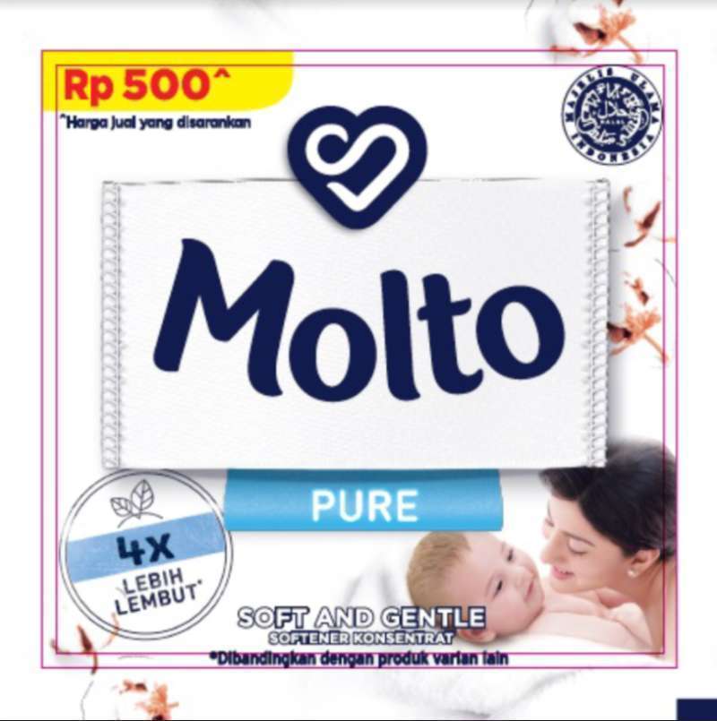 Promo Medan - MOLTO Pure Softener Konsentrat [10 mL/ Kemasan Sachet ...