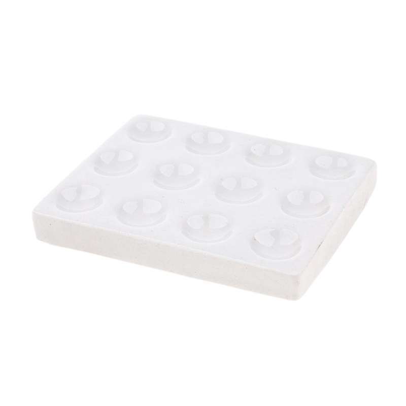 Jual Ceramic Spot Plates Reaction Plate Lab Reusable, 12 Well Di Seller ...