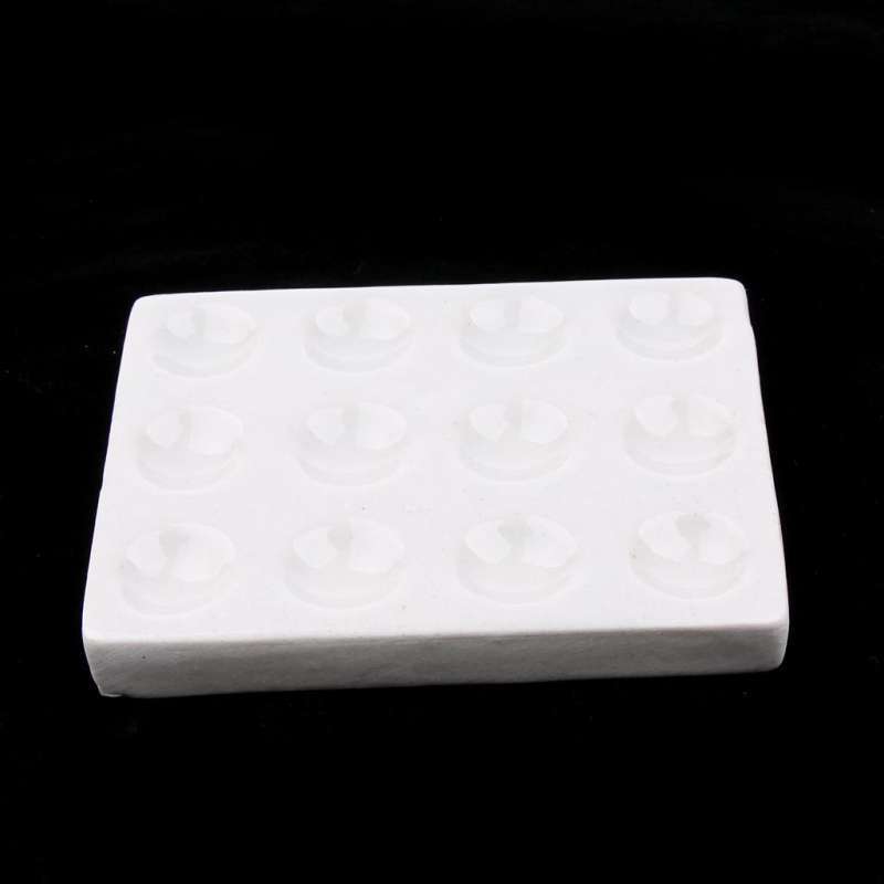 Jual Ceramic Spot Plates Reaction Plate Lab Reusable, 12 Well Di Seller ...