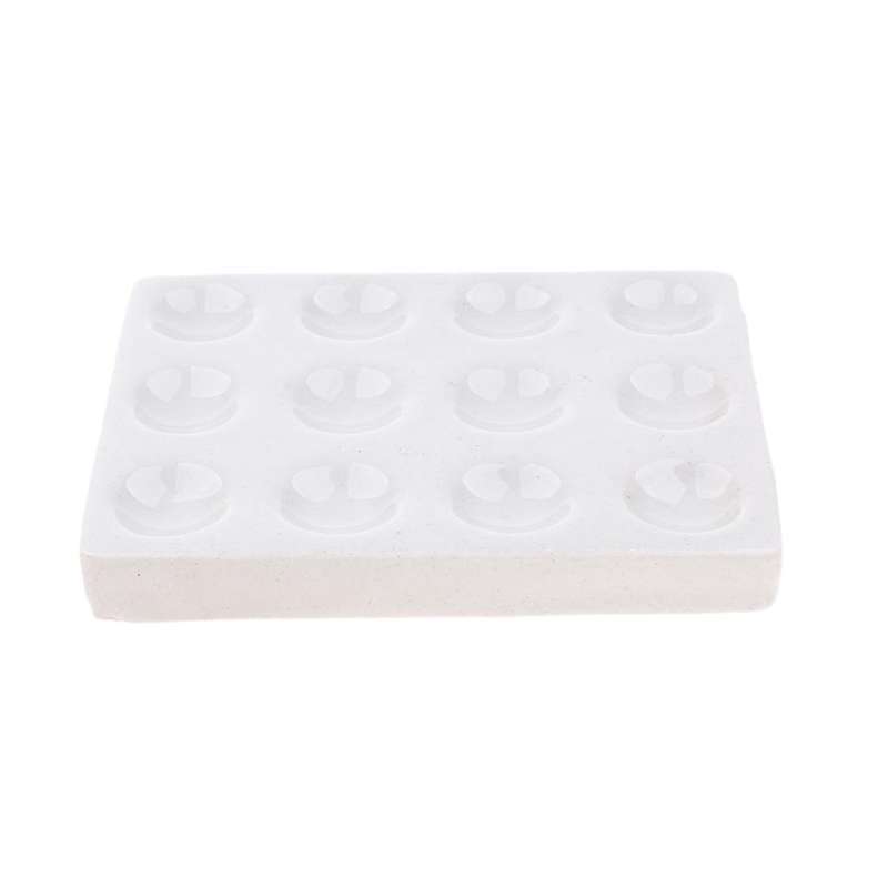 Jual Ceramic Spot Plates Reaction Plate Lab Reusable, 12 Well Di Seller ...