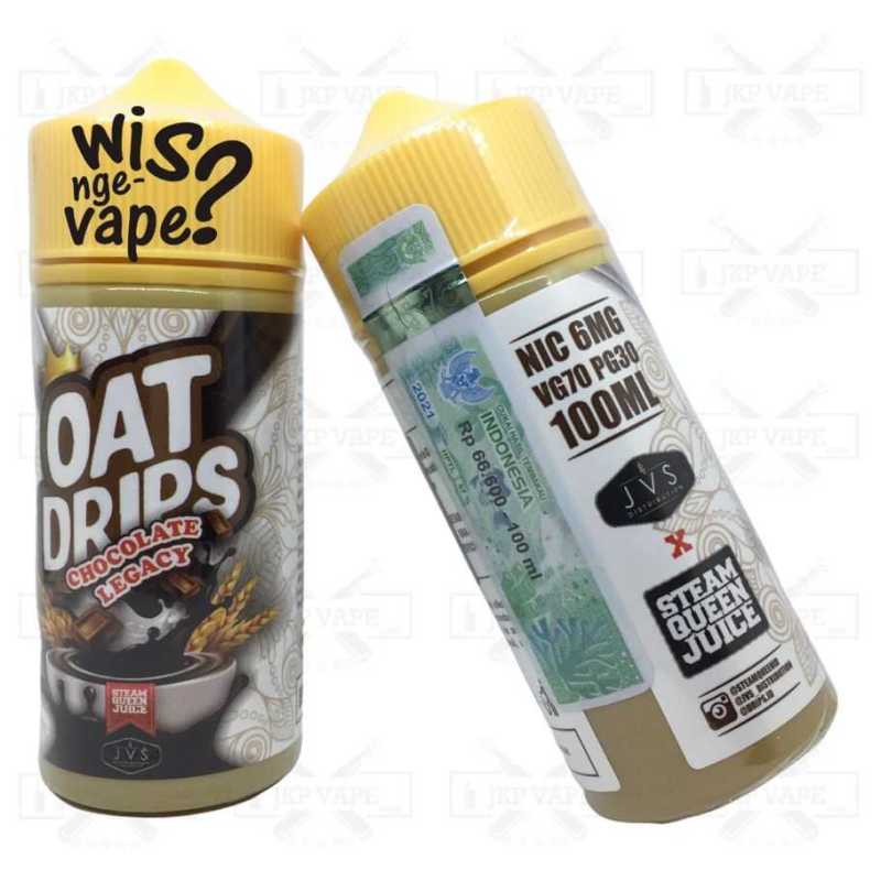 Jual Oat Drips Chocolate Legacy 100ml - V5 By JVS x Steam Queen Liquid ...