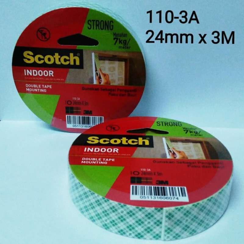 Jual Gratis Ongkir Scotchâ„¢ 3M Dabel Tip Mounting Tape Kuat 7 Kg ...