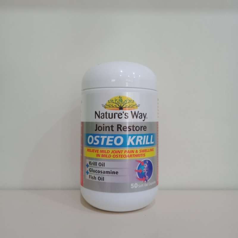 Jual Nature's Way Joint Restore Osteo Krill 50 Softgel Capsules di ...