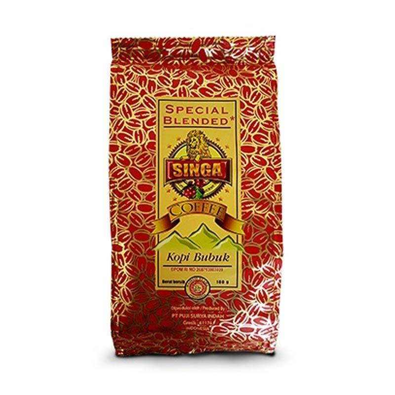 Jual Kopi Singa Special Blended Bubuk Kopi [180 G] Di Seller Hokky ...