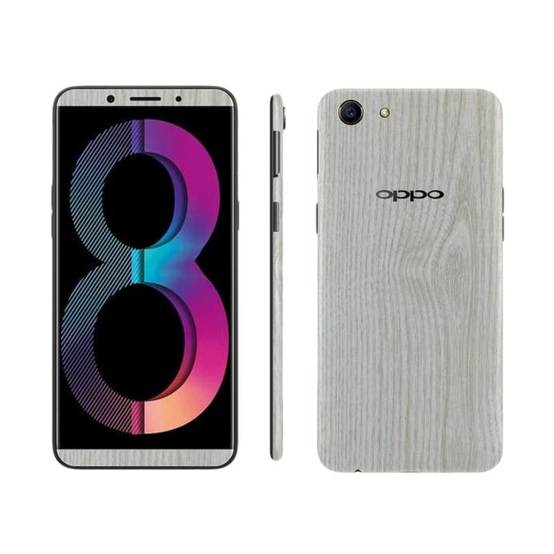 Jual 3M Skin Protector for OPPO A83 - White Wood Texture di Seller ...