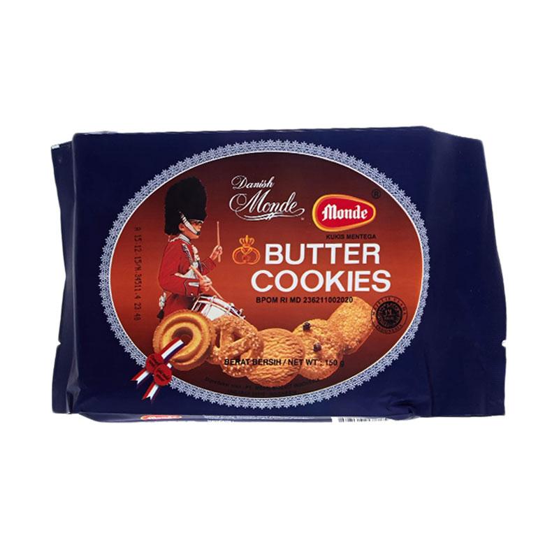 Jual MONDE Butter Cookies Biskuit [150 g] di Seller Alfamidi Official ...