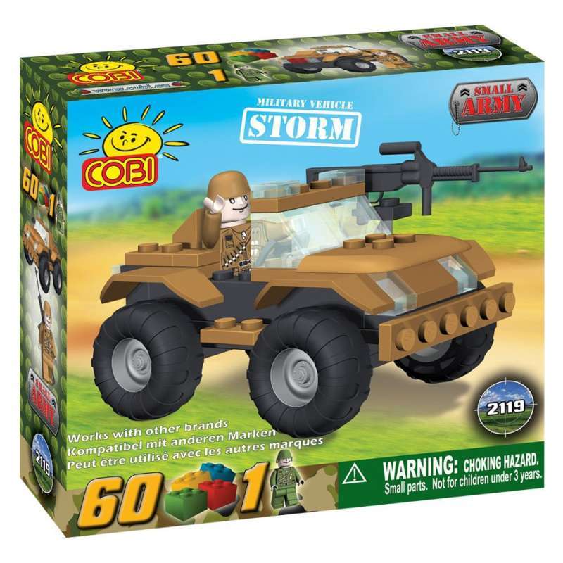 Jual Small Army 60 Piece Storm Military Vehicle Construction Set di ...