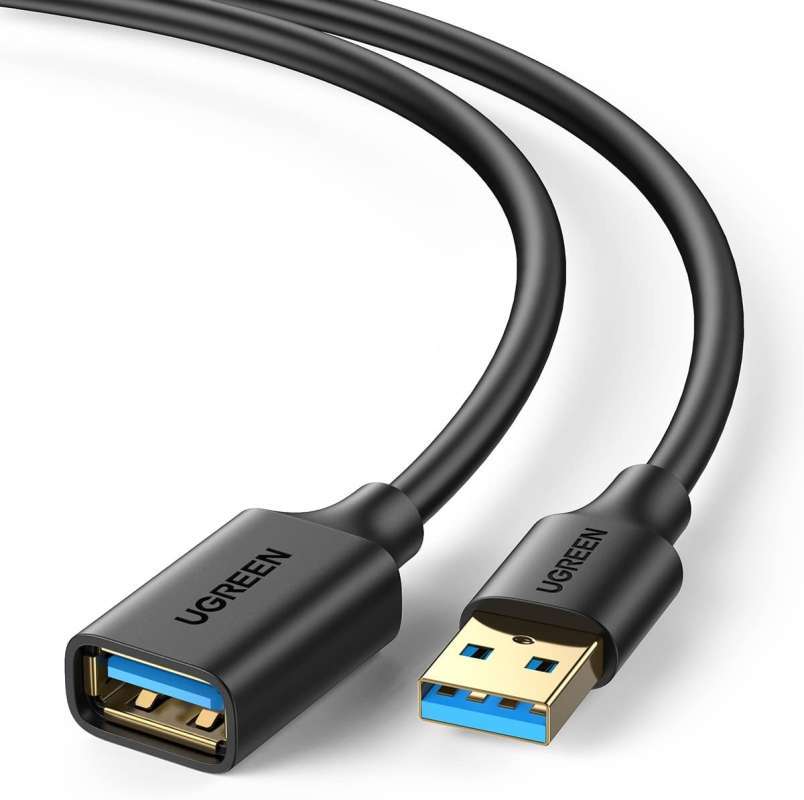 Promo UGREEN Extension USB-A 3.0 Cable M2F 0.5m (30125) Diskon 41% di ...