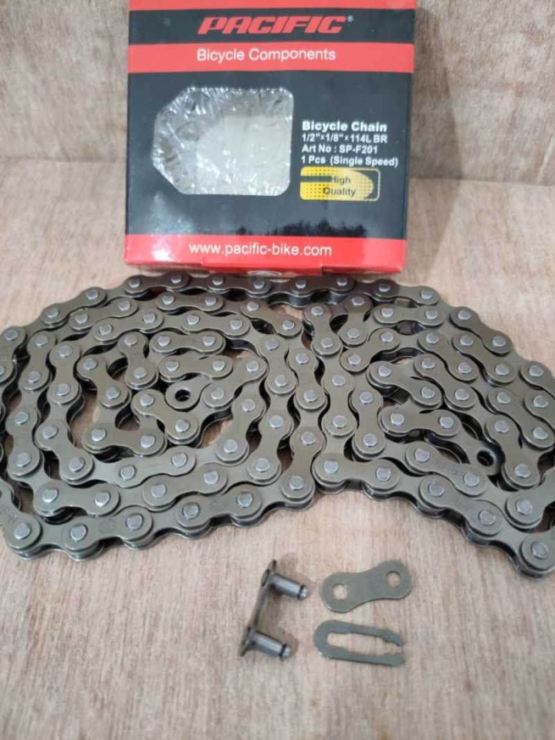 Promo RANTAI SEPEDA BMX MINI SINGLE SPEED / 1SPEED 114L PACIFIC SP-F201 ...