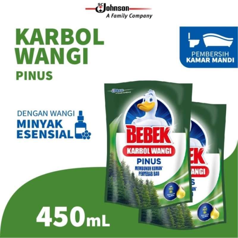 Jual BEBEK KARBOL WANGI PINUS POUCH 450 ML di Seller Thuqhushop ...