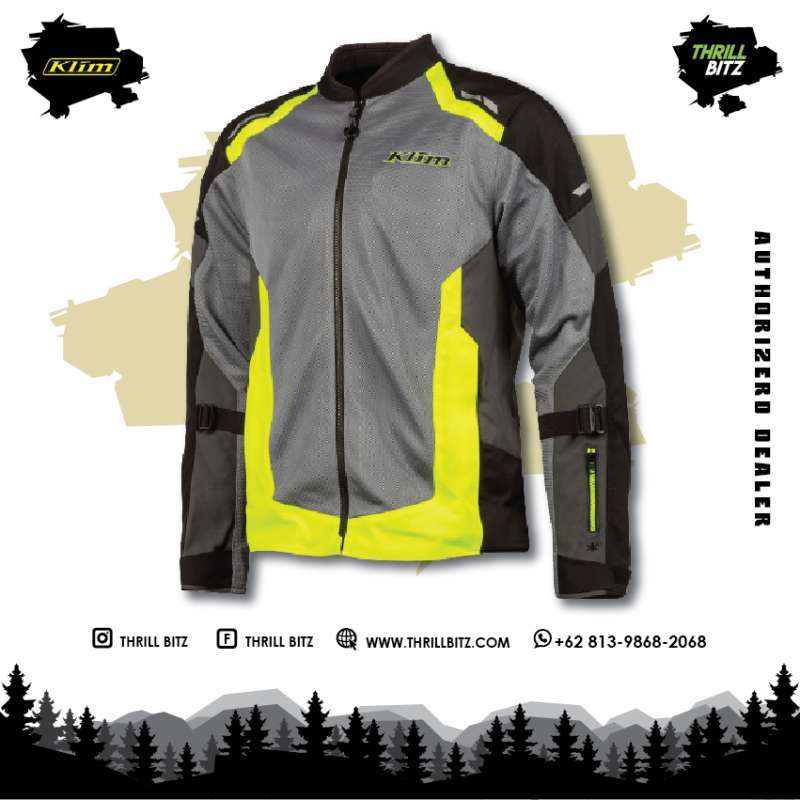 Jual Jaket Klim Induction Jacket Hivis Monument Gray - XL di Seller ...