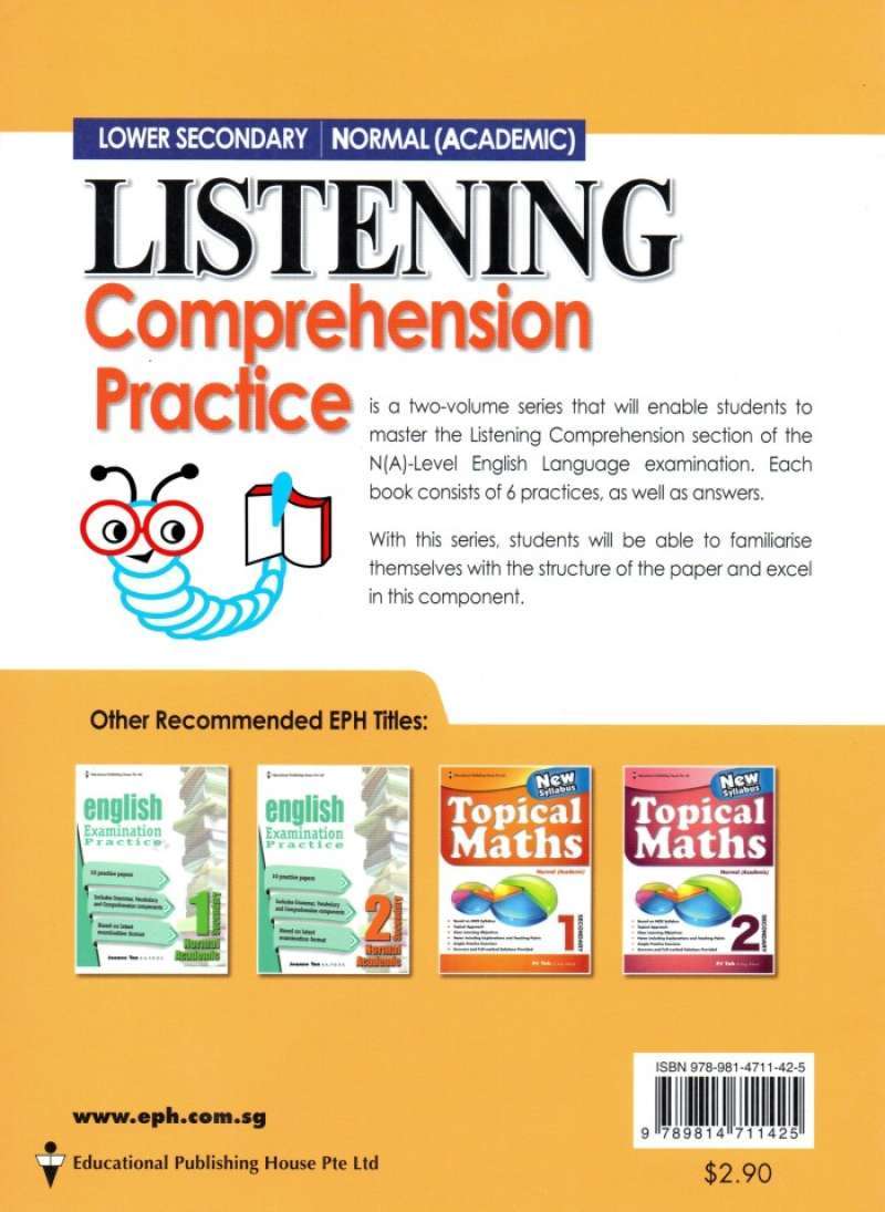 Promo Original Listening Comprehension Practice (package) Lower ...