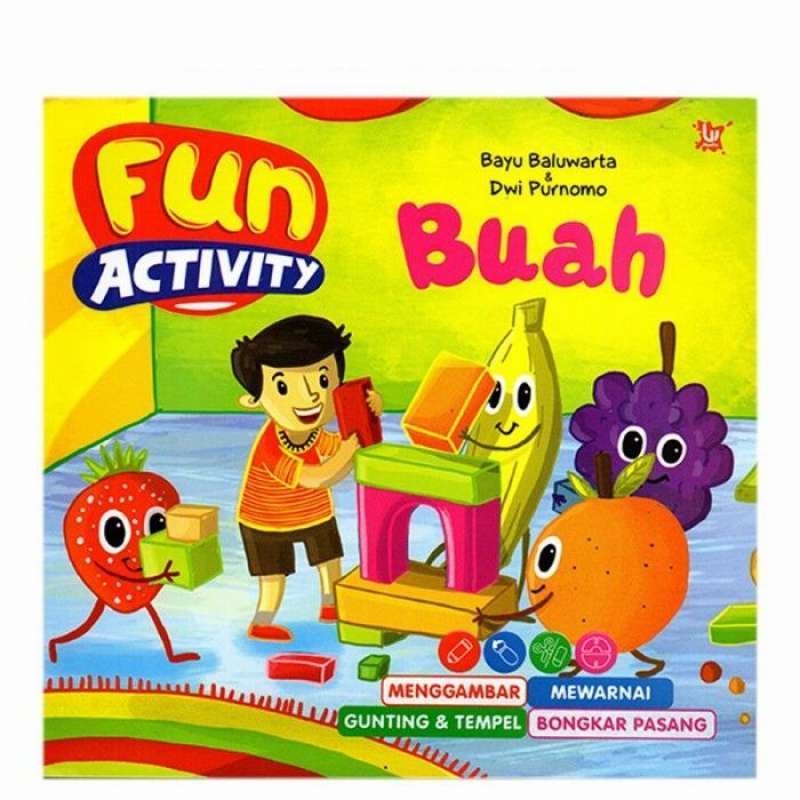 Promo Original FUN ACTIVITY BUAH Buku Aktivitas Diskon 11% di Seller ...