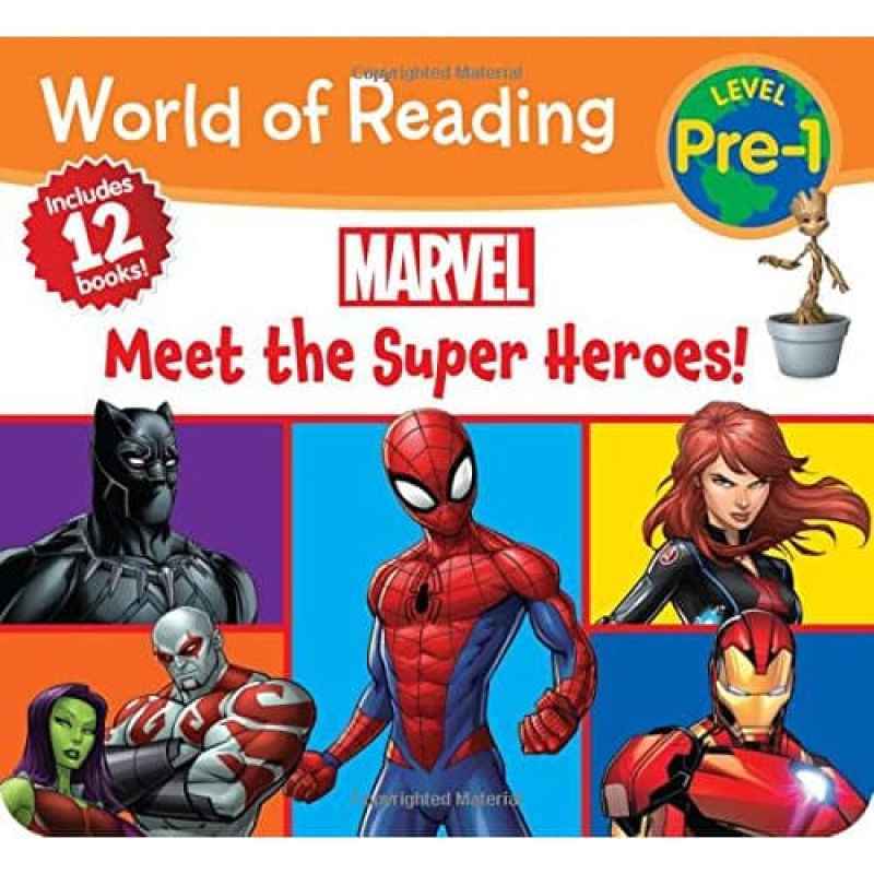 Promo Original IMPORT - WORLD OF READING MARVEL MEET THE SUPER HEROES ...