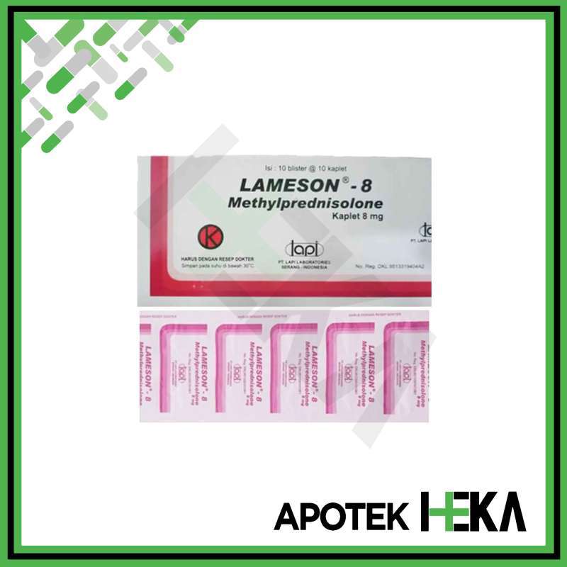 Promo Lameson Tablet 8 Mg (isi 1 Tablet) Diskon 2% Di Seller Apotek Heka Official Store - Kranji ...