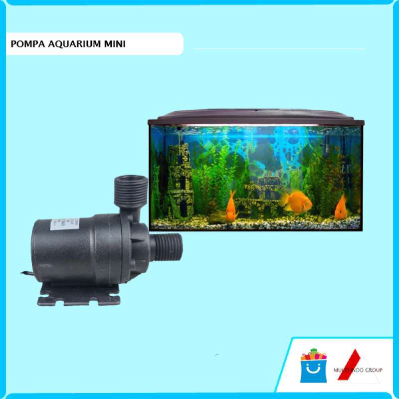 Jual POMPA AIR MINI / POMPA AQUARIUM BRUSHLESS SUBMERSIBLE DC12V 30 ...