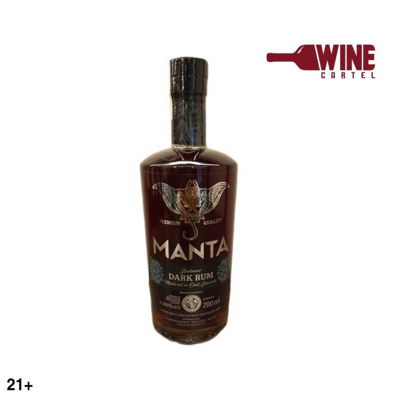 Jual Manta Dark Rum 700 mL ORIGINAL di Seller WINE CARTEL - Kuningan ...