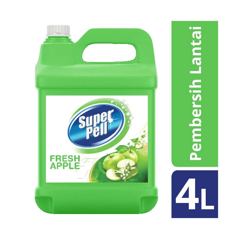Jual SUPER PELL Fresh Apple Pembersih Lantai [4000 mL/ Kemasan Jerigen ...