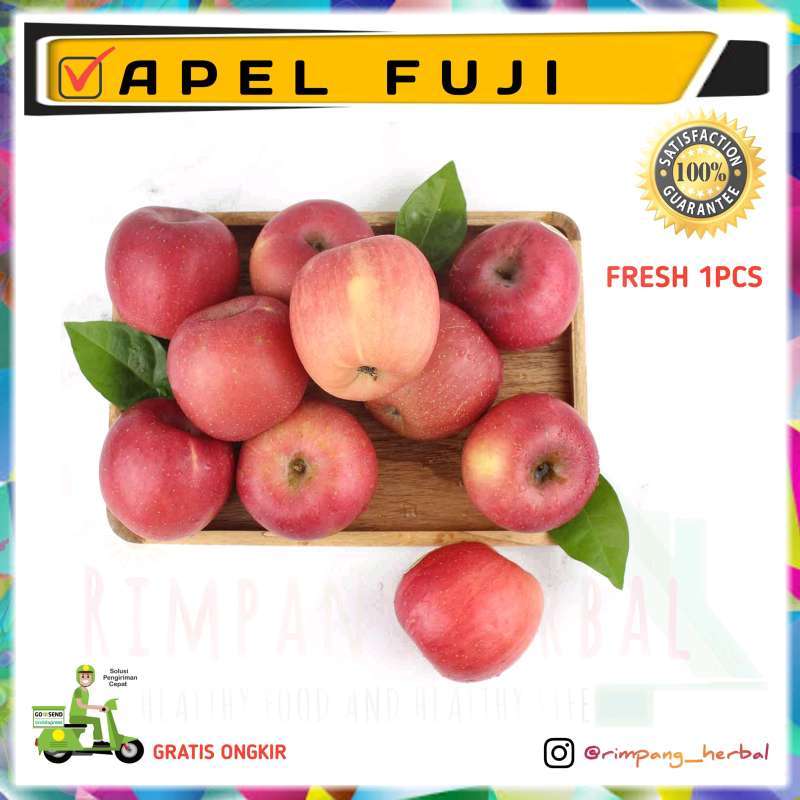 Jual Apel | Apel fuji | Apel Fuji premium crunchy 1KG | Buah segar ...