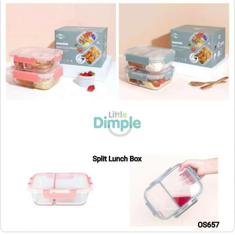 Jual Little Dimple Split Lunch Box - kotak makan di Seller Meldievs ...