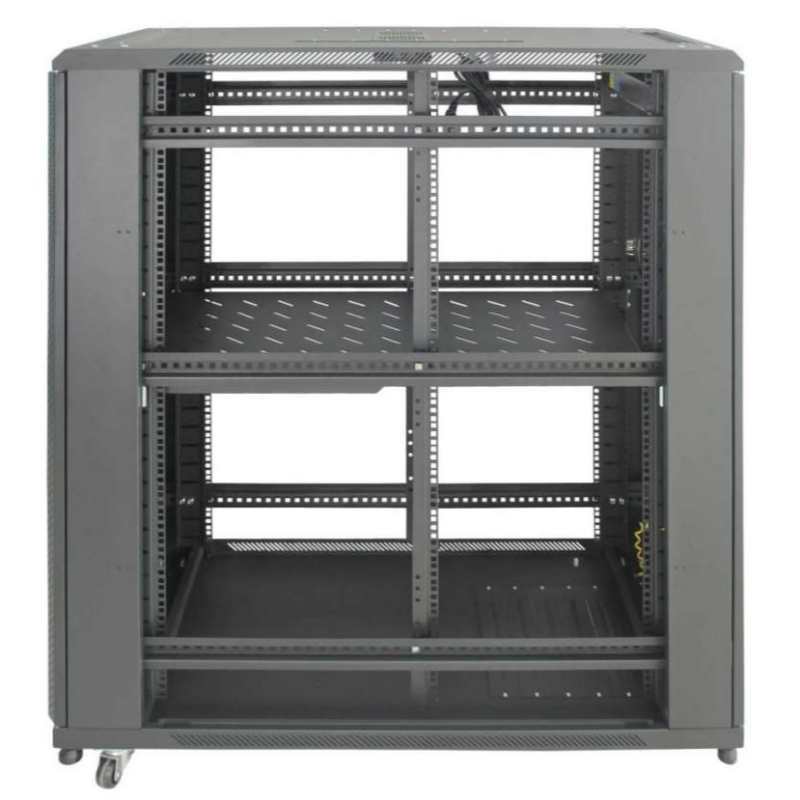 Jual Indorack Rak Server Ir11527g Close Rack Glass Door 27u Rack Server ...