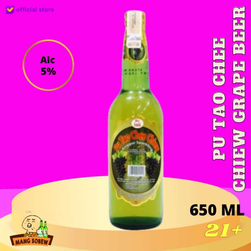 Jual Pu Tao Chee Chiew Anggur Sparkling Beer 650 ML di Seller MangSobew ...