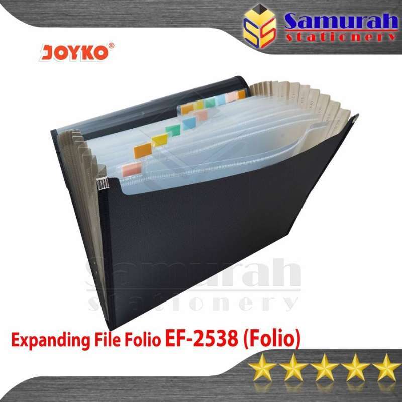 Jual Expanding File Joyko Ukuran Folio / Map Dompet Plastik Sekat ...