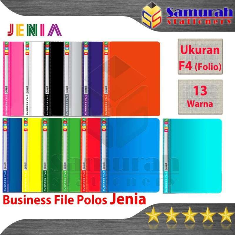 Jual Map Business File Polos Folio Jenia Map Bisnis File Acco Plastik