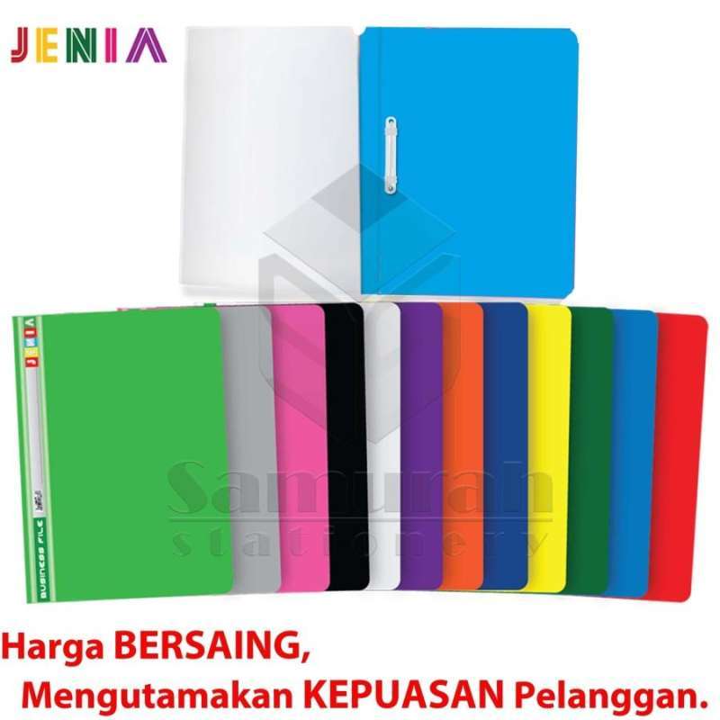 Jual Map Business File Polos Folio Jenia / Map Bisnis File Acco Plastik ...