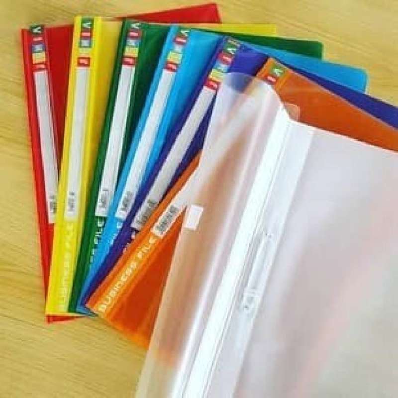 Jual Map Business File Polos Folio Jenia / Map Bisnis File Acco Plastik ...