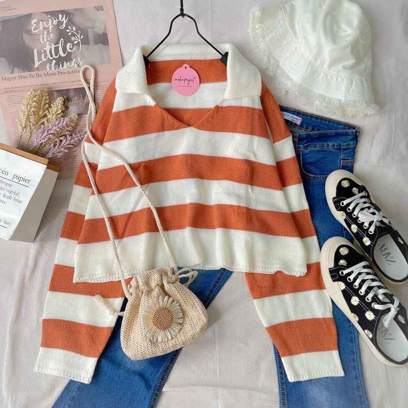 Outfit Baju Rajut, Simple dan Super Kece! - Blibli Friends