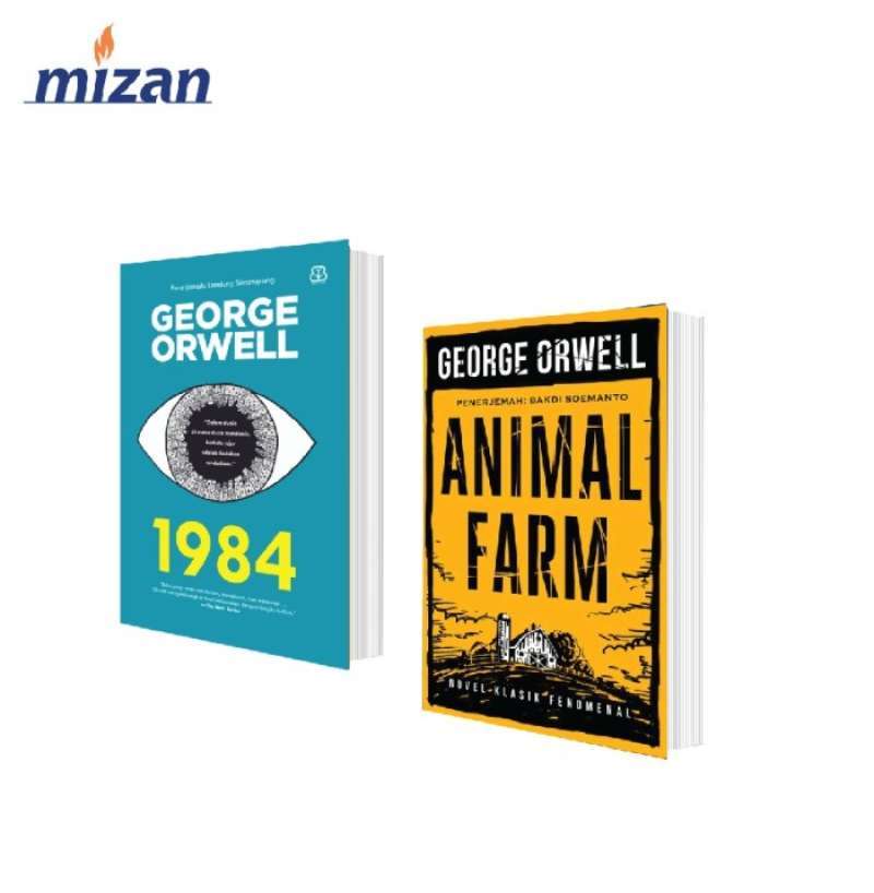 Promo Original PAKET BUNDLING 1984 DAN ANIMAL FARM - GEORGE ORWELL Buku ...