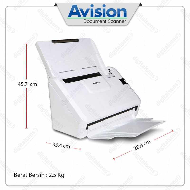 Jual Avision Scanner Av332 (adf -a4/f4/legal/folio- 32 Lembar/menit ...