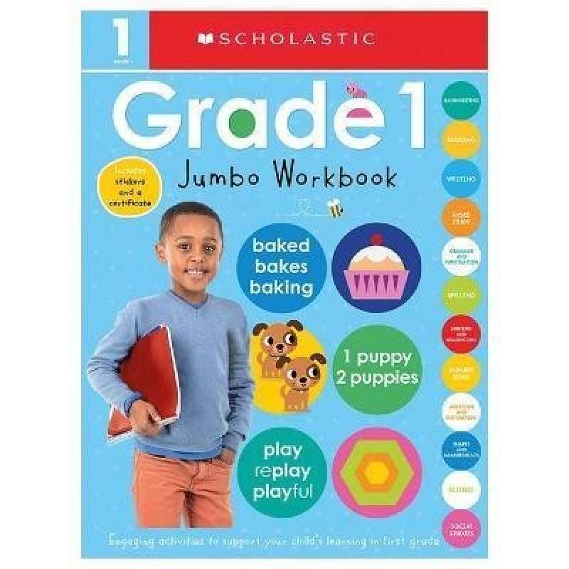 Promo Original Jumbo Workbook: Grade 1 Buku School Book Import Diskon 4 ...