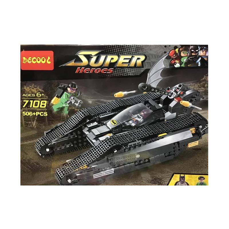 Jual Batman Car Tank Batmobile Batmovie DC Comics Riddler Nanoblock di ...