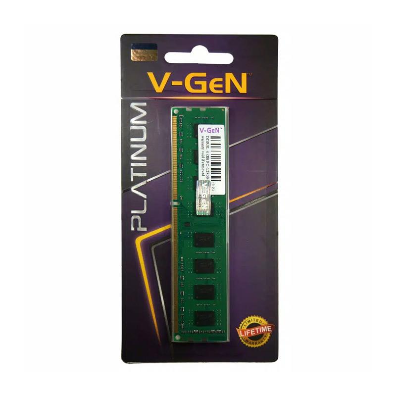 Jual V-GEN Longdimm Platinum Memory RAM [4 GB/DDR3/PC12800/1600 Mhz] di ...