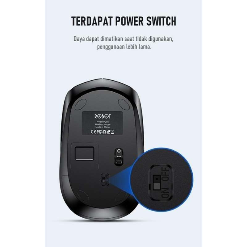 Jual Mouse Robot M205 Wireless Optical 2.4ghz Di Seller Grade Computer - Pademangan Barat, Kota ...