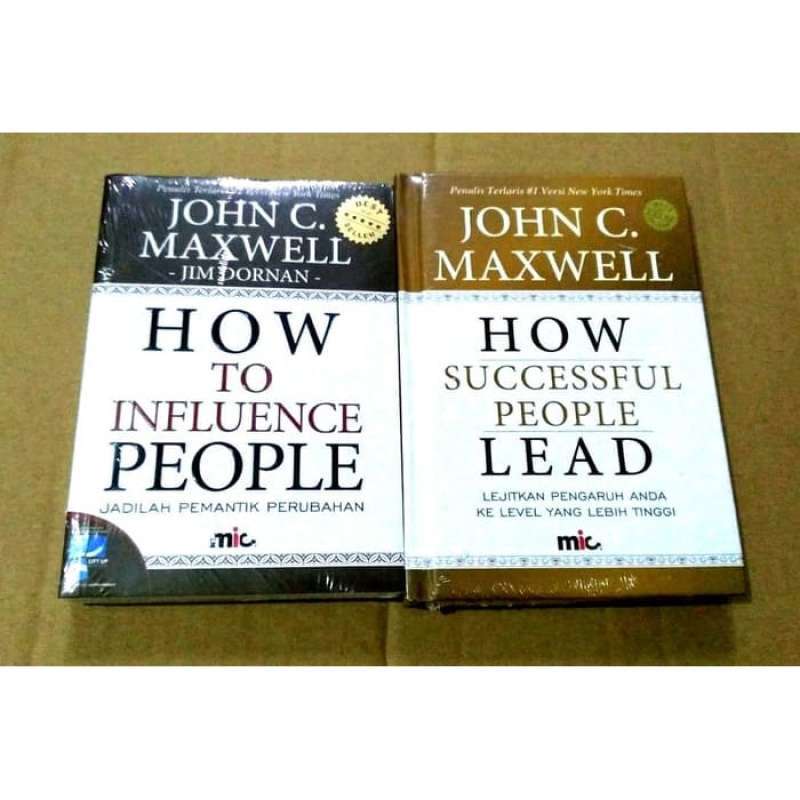 Promo Original Paket How To Successful People Lead & Influence People ...
