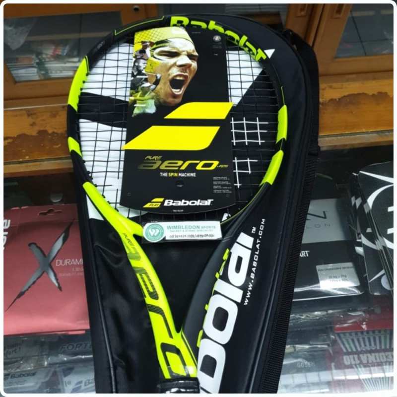 Jual Raket Tenis Junior Babolat Pure Aero 26 Nadal Jr Full Carbon Fsi ...