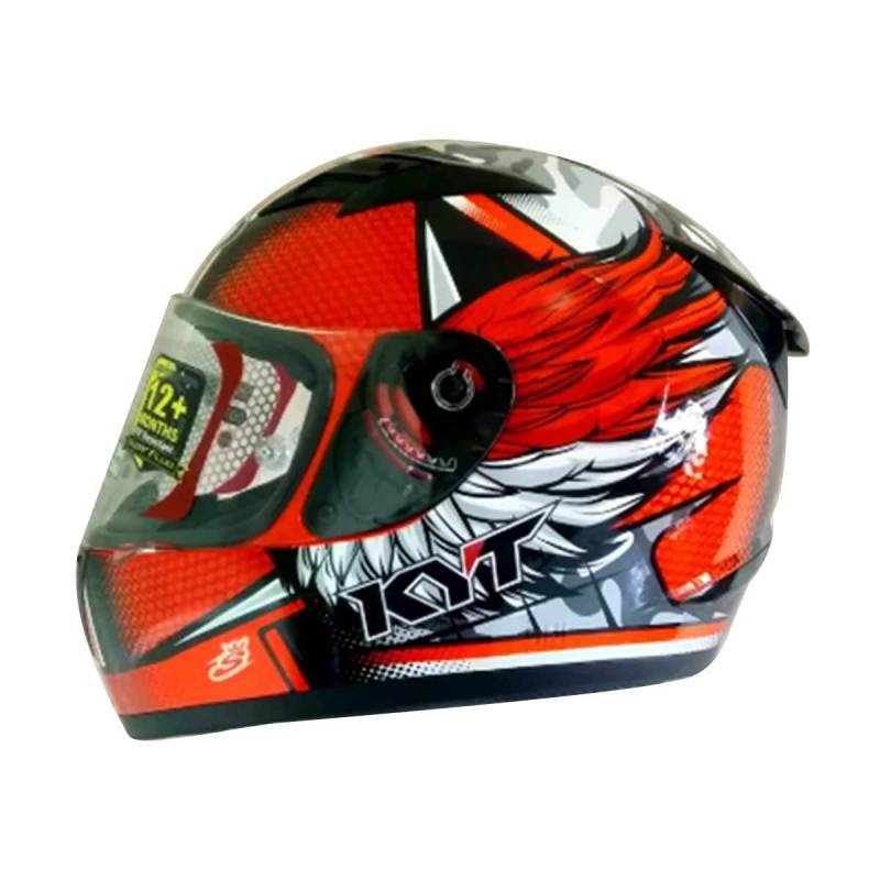 Jual KYT R10 Flat Andi Gilang Flat Visor Pinlock Helm Full Face - XL ...